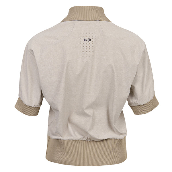 AMAZINGCRE 2023SS WOMEN MELANGE TECH COLLAR T-SHIRTS – GreenTee Golf Shop