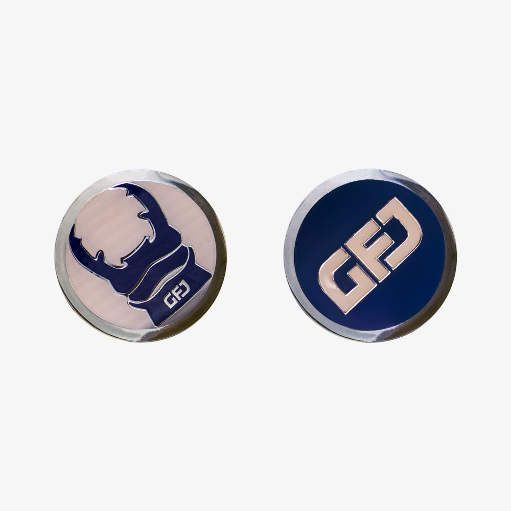 GFJ Ball Marker (MOQ 2PC) – GreenTee Golf Shop