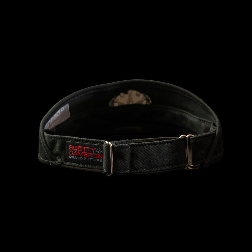 Scotty Cameron 2022 7 POINT CROWN BLACK VISOR HAT GALLERY EXCLUSIVE ...